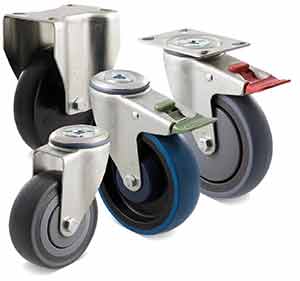 General castors - light to heavy duty industrial castors | Castors and ...